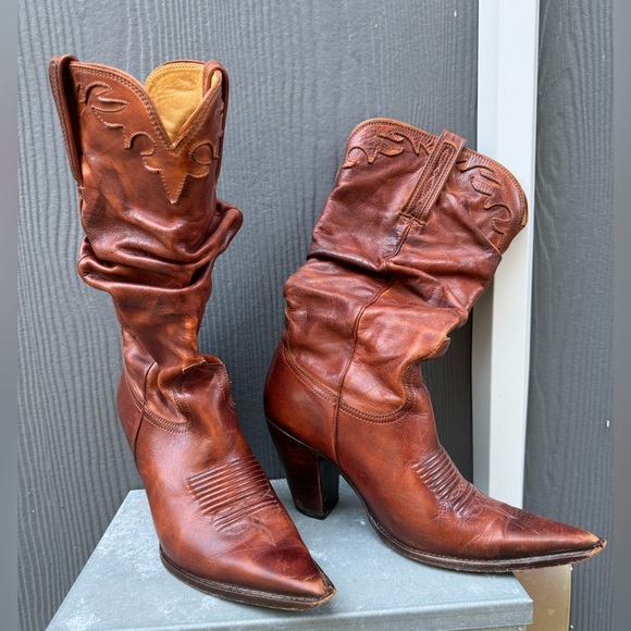 Charlie 1 Horse | Shoes | Vintage Charlie Horse Brazilian Heeled Cowboy ...